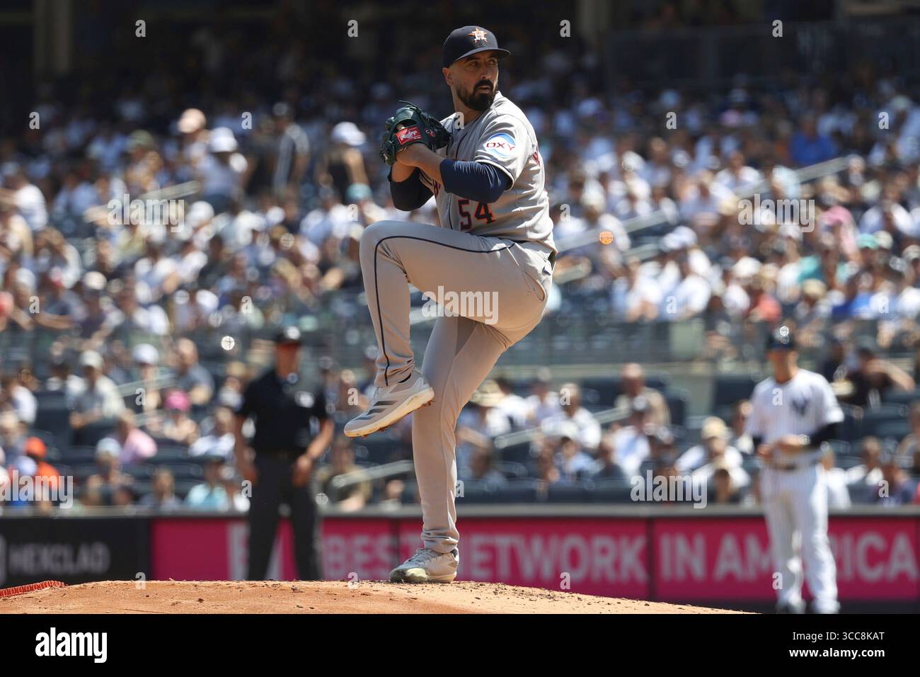 Houston Astros' Jason Alexander winds up to pitch during the first ...