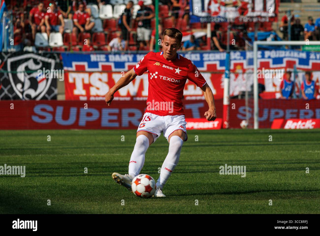 Krakow, Poland, Aug 10 2025, A Football Match Between Wisla Krakow and ...