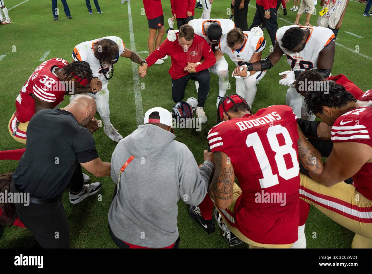 Aug 9, 2025; Santa Clara, California, USA; San Francisco 49ers ...