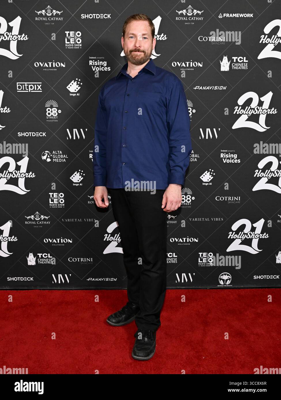 August 9, 2025, Hollywood, California, USA: Alain Delannoy attends the ...