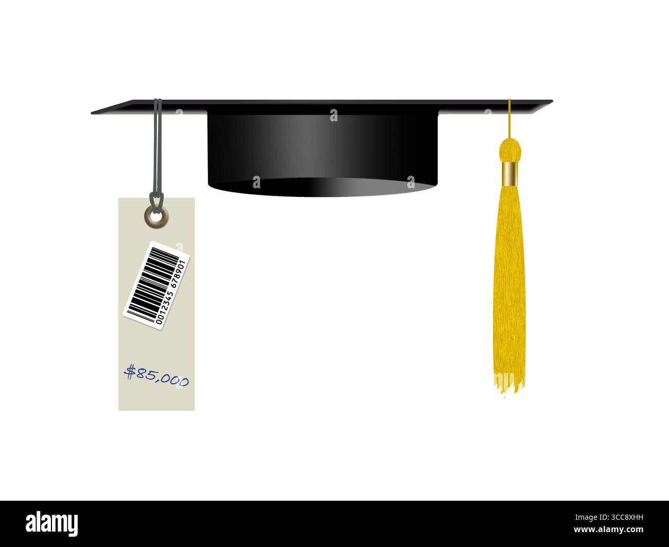 College students in cap and gown Cut Out Stock Images & Pictures - Alamy