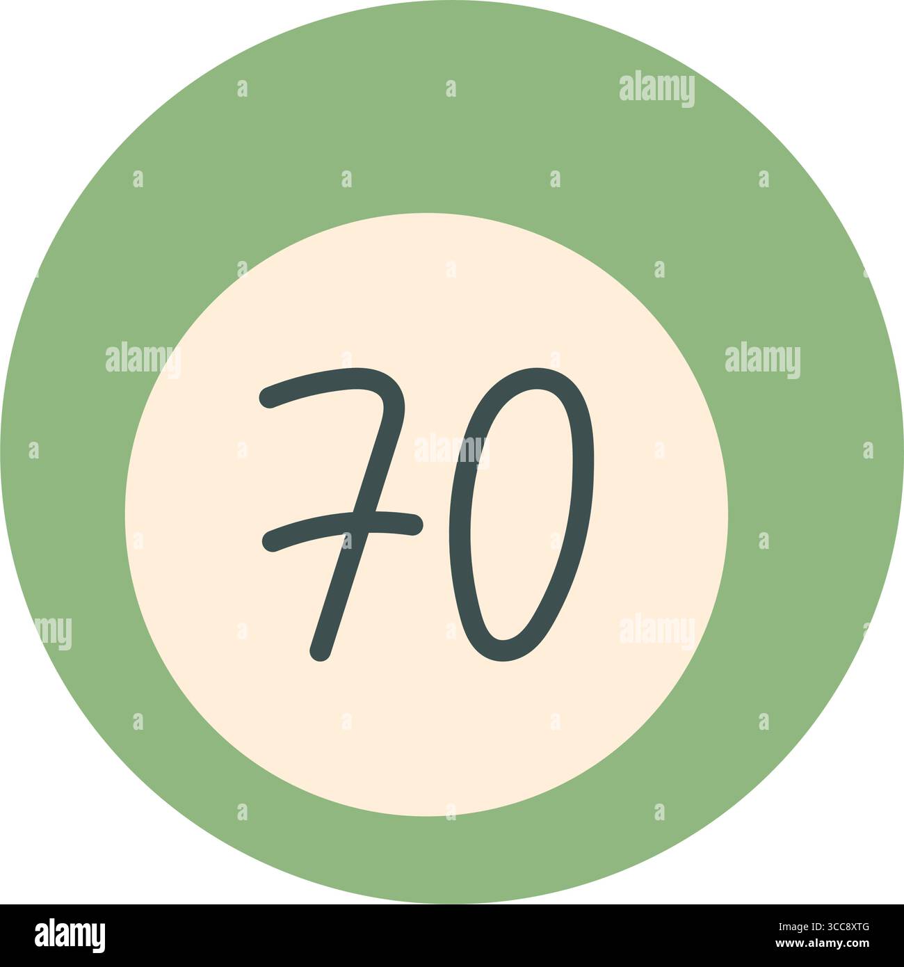 Flat Bingo Game Table Ball Stock Vector Image & Art - Alamy