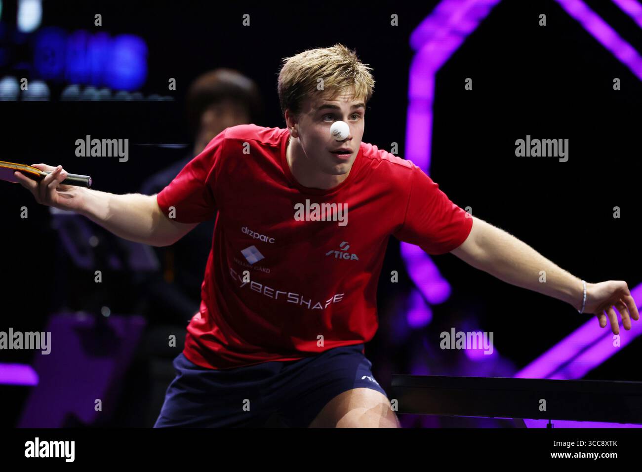 Truls MOREGARD (SWE), AUGUST 10, 2025 - Table Tennis : WTT Champions ...