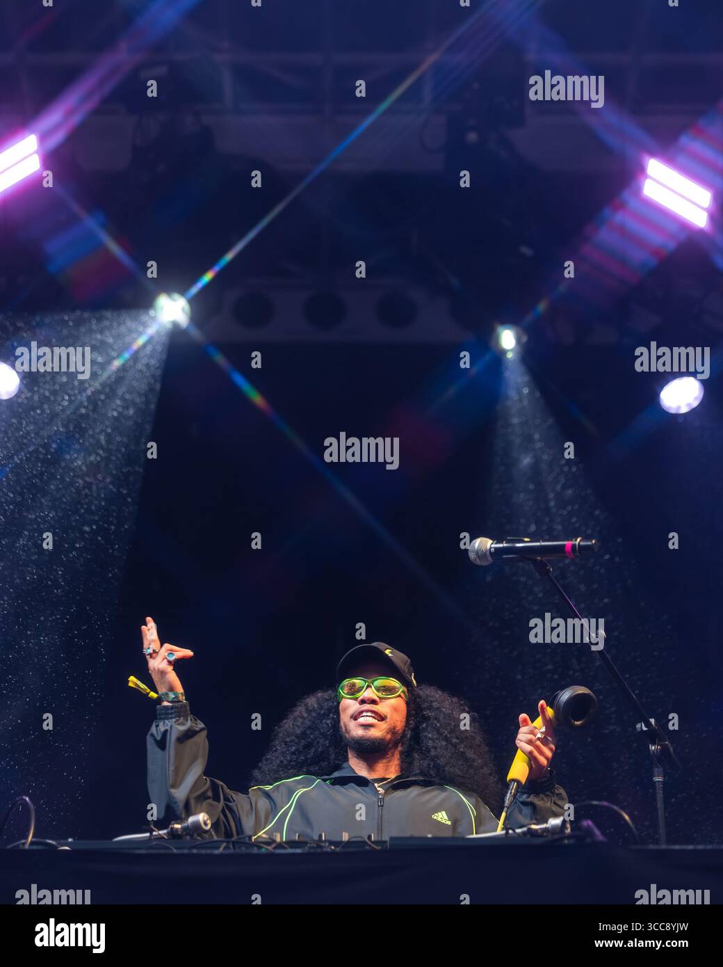 DJ Pee .Wee performs on the Sutro Stage during the Outside Lands 2025 ...