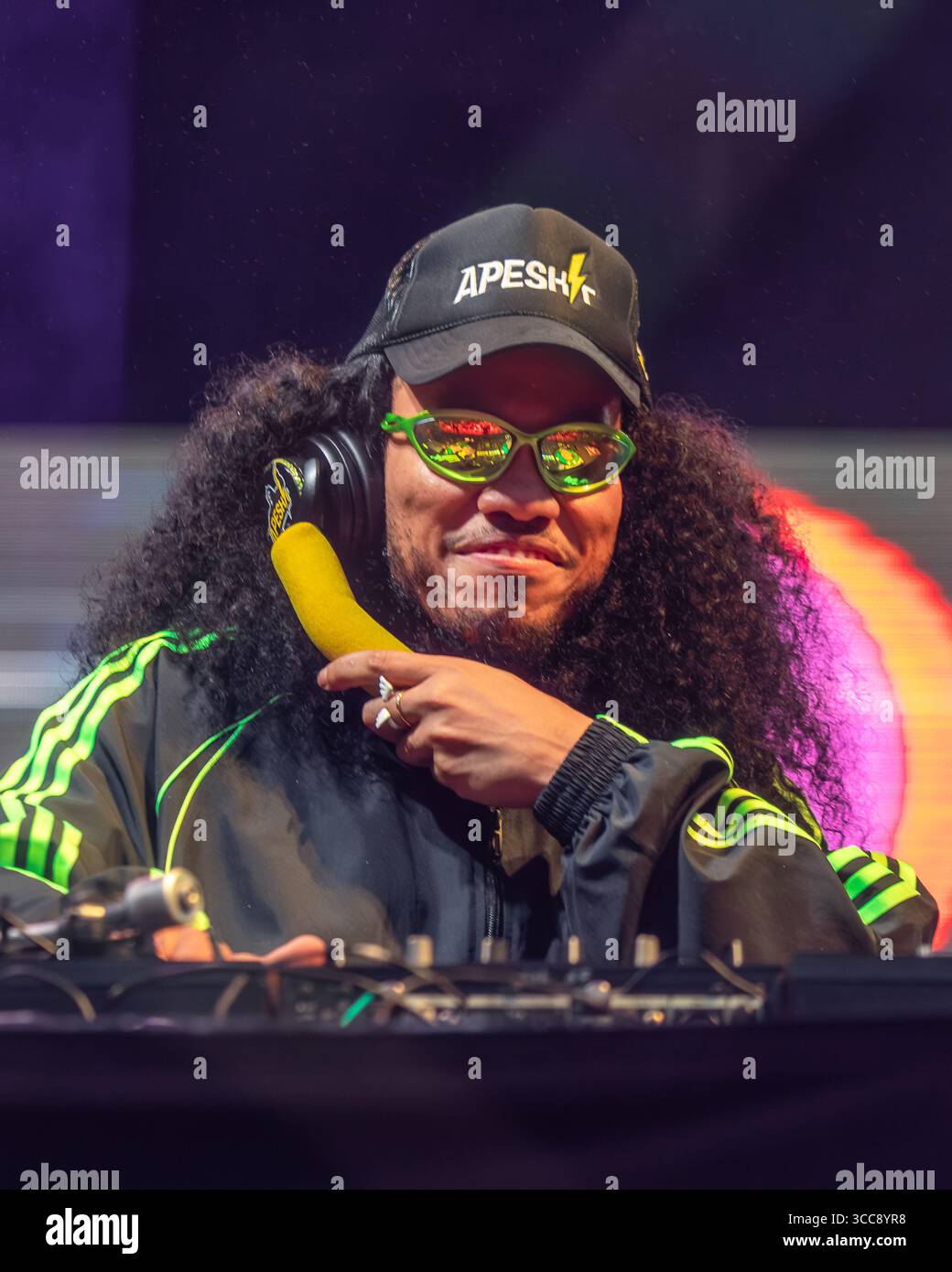 DJ Pee .Wee performs on the Sutro Stage during the Outside Lands 2025 ...