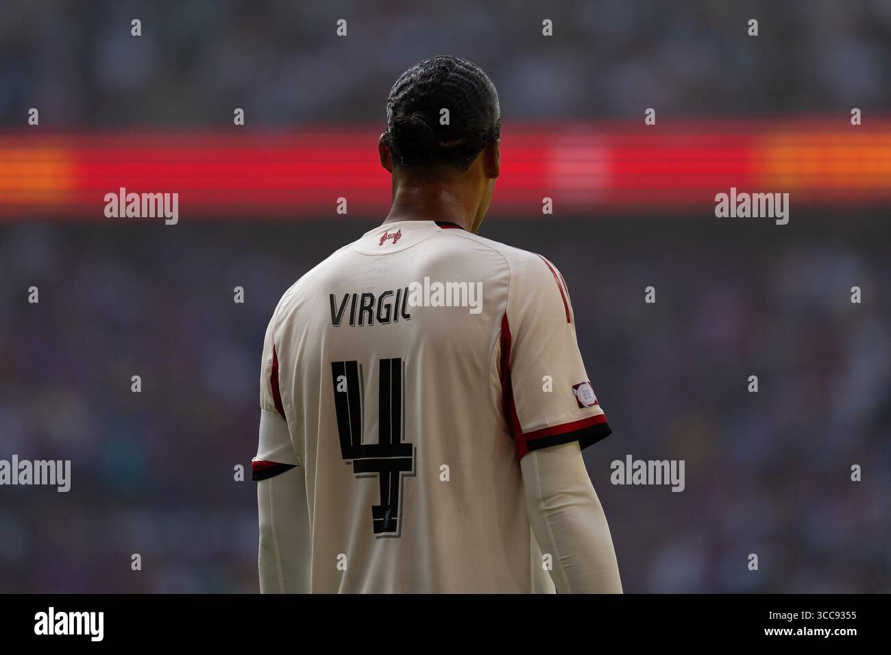 Liverpool's Virgil van Dijk during the FA Community Shield match ...