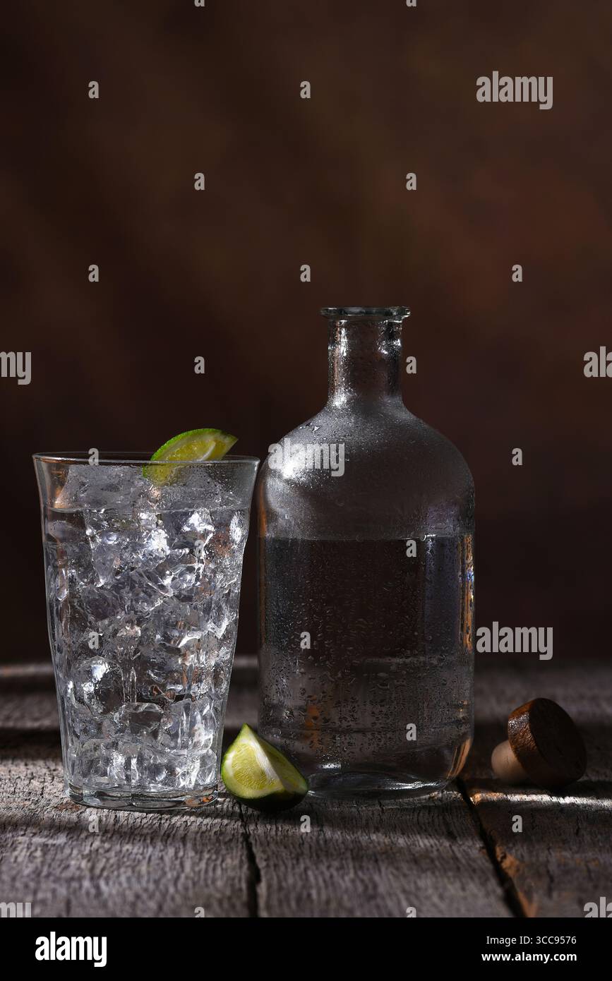 Glass of lime water hi-res stock photography and images - Alamy