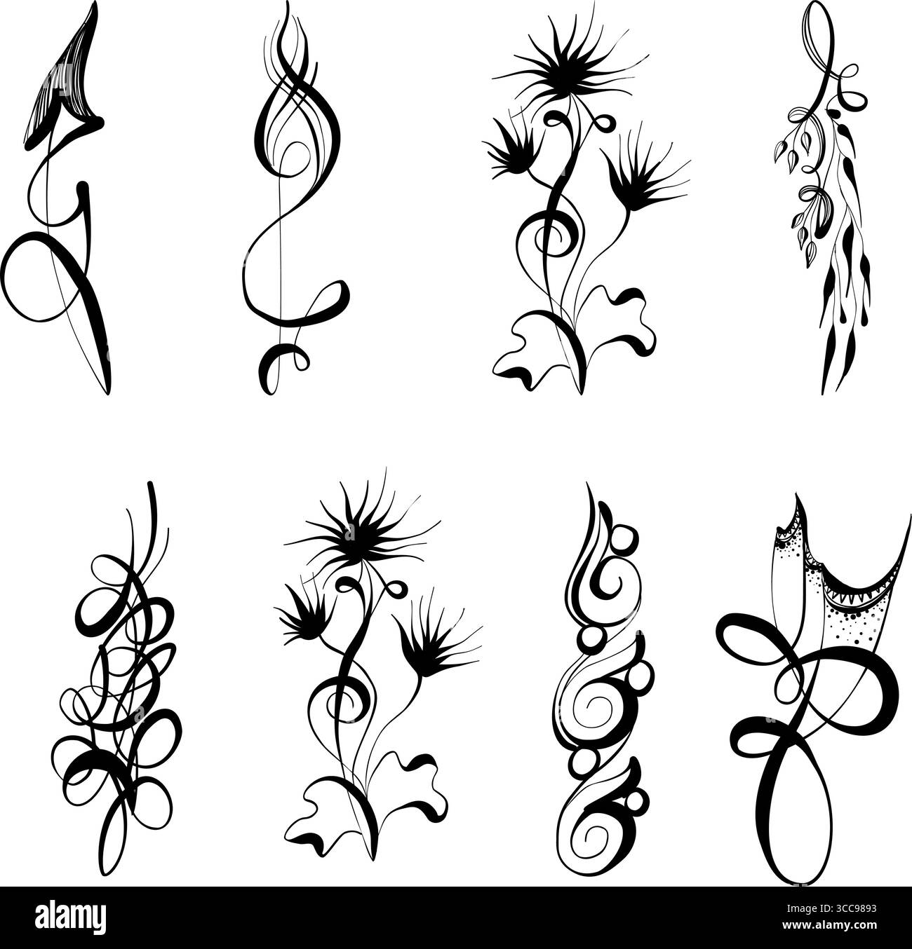 Featuring elongated spirals hi-res stock photography and images - Alamy