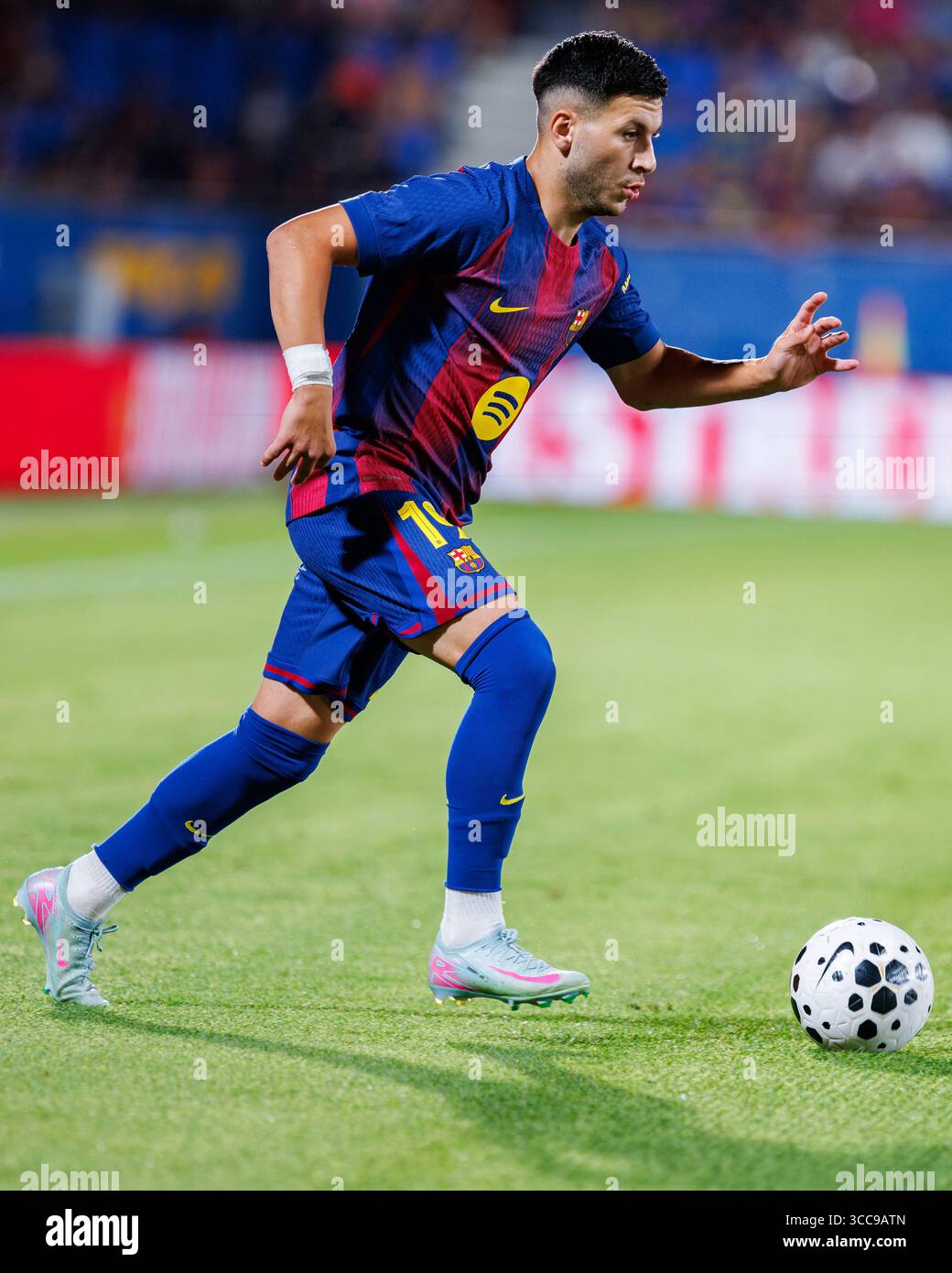 Barcelona, Spain. 10th Aug, 2025. Roony Bardghj in action during the ...