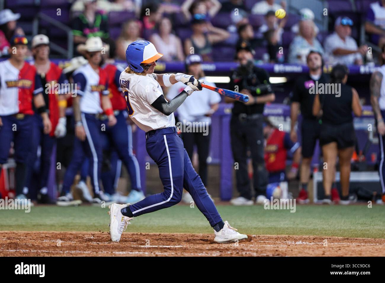 August 09, 2025: The Tailgater's Zach Watson (2) looks for a hit during ...