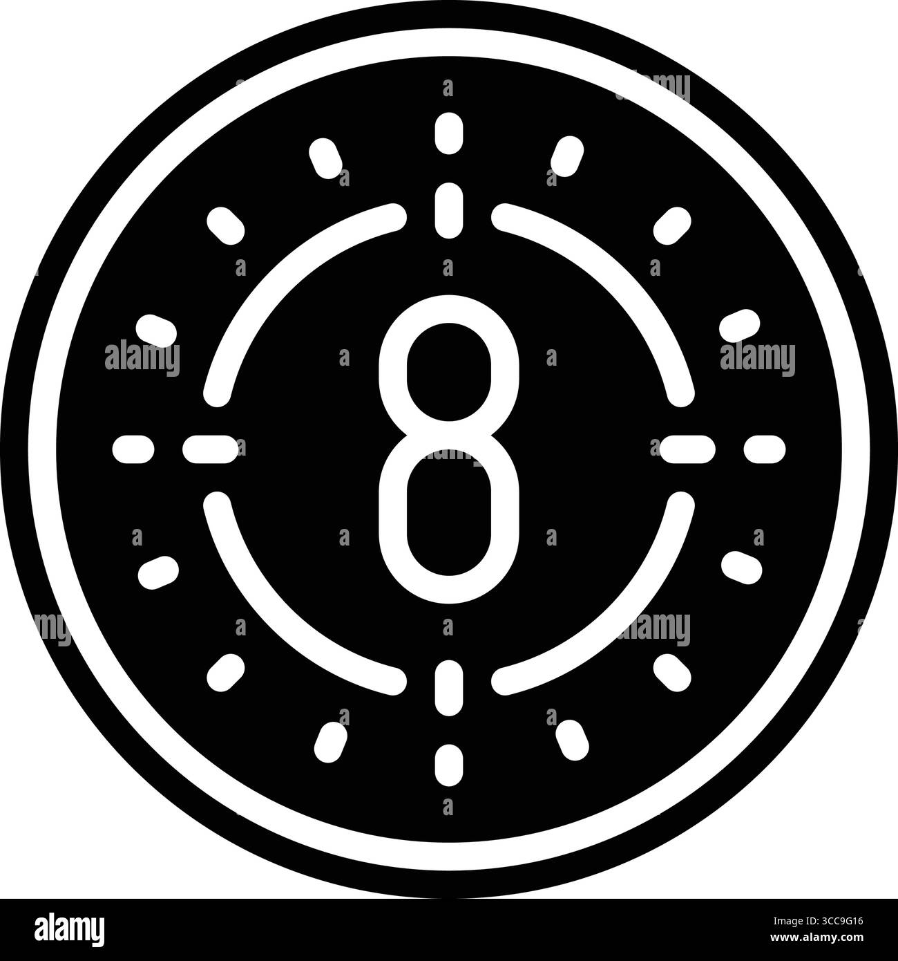 Numeric timer Stock Vector Images - Alamy