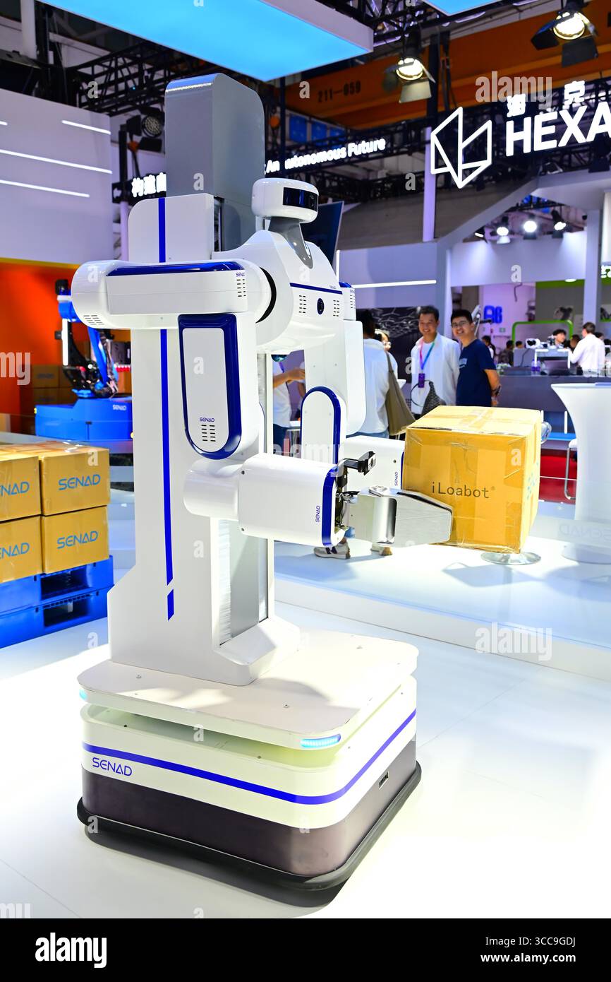 The 2025 World Robot Conference kicks off in Beijing, China, 8 August ...