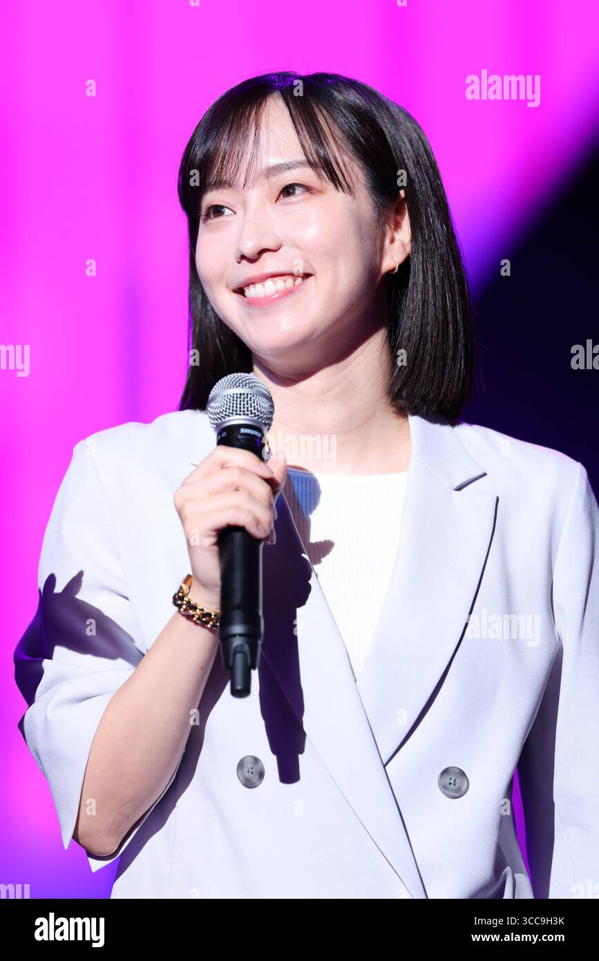 Kasumi Ishikawa, AUGUST 11, 2025 - Table Tennis : WTT Champions Yokohama 2025 at Yokohama BUNTAI ...