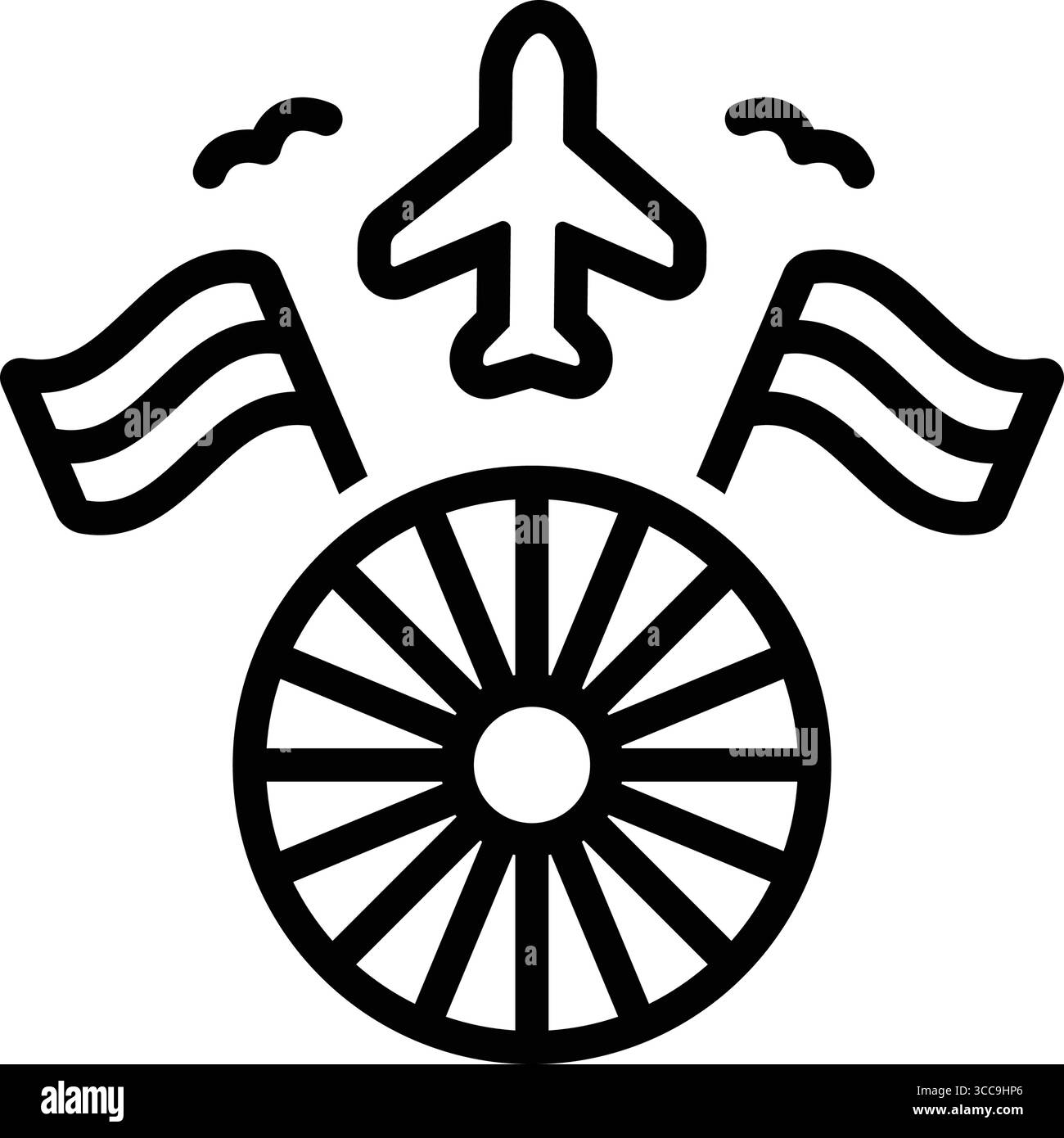 Republic day vector vectors Black and White Stock Photos & Images - Alamy