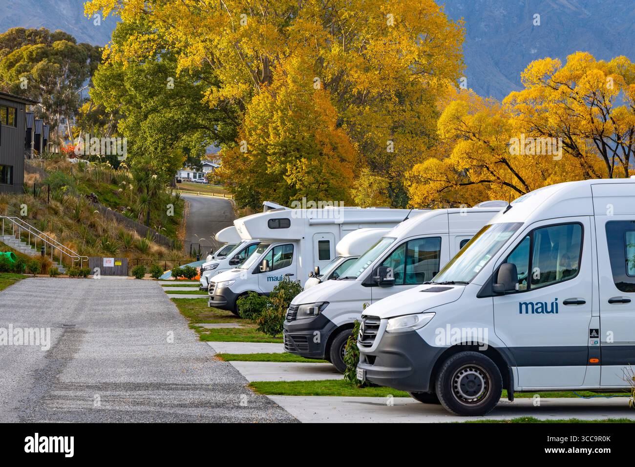 Camp site queenstown hi-res stock photography and images - Alamy