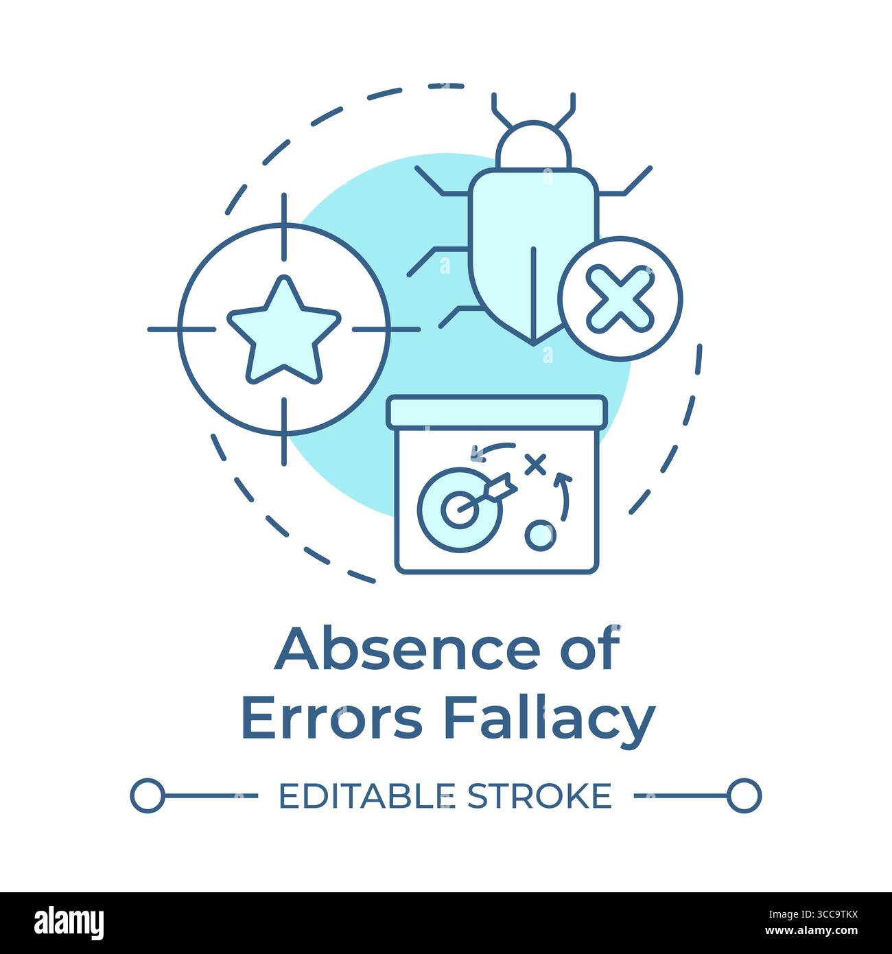 Planning fallacy Stock Vector Images - Alamy