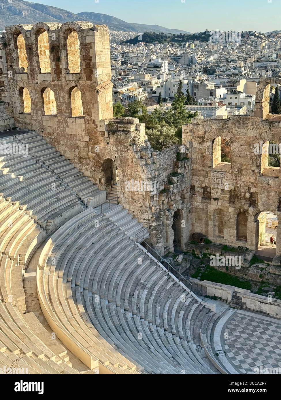 Odeon herodes atticus in smartphone stock photos and images - Alamy