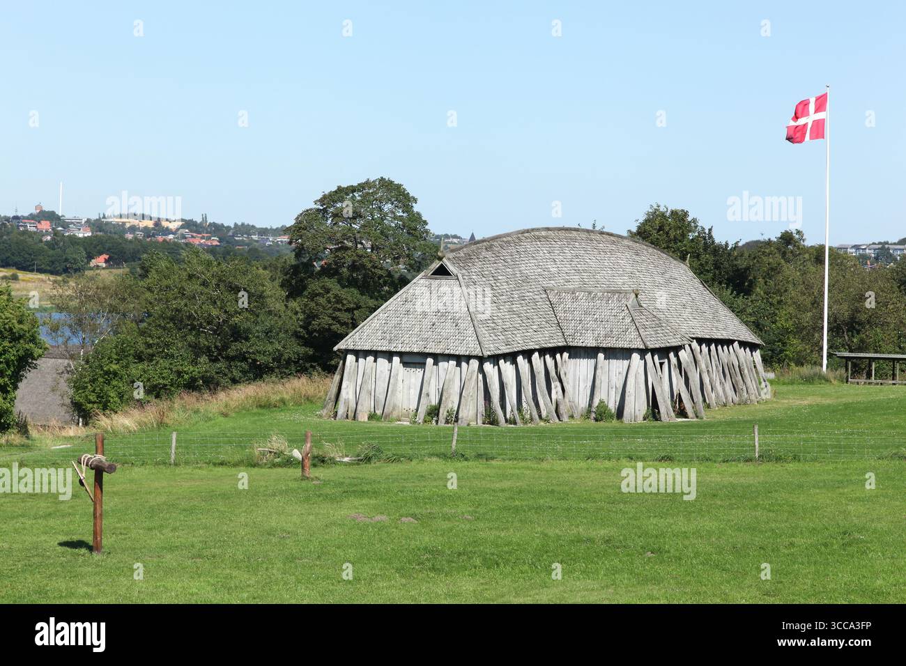Traditional danish viking nordic house hi-res stock photography and ...