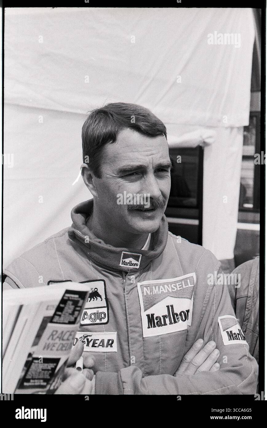 Nigel ernest james mansell hi-res stock photography and images - Alamy
