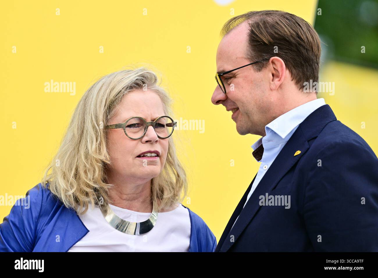 08 August 2025, Berlin: Ute Bonde (CDU), Berlin Senator for Mobility ...