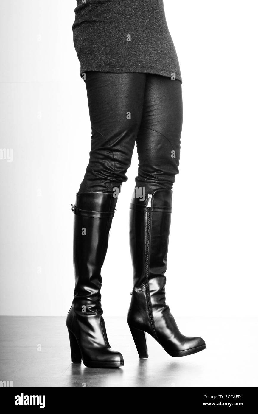 Wearing new clothes Black and White Stock Photos & Images - Alamy