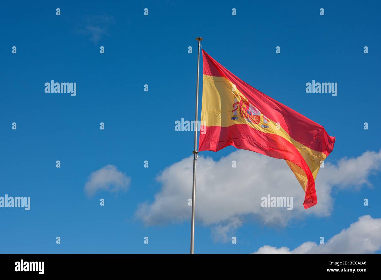 The flag of Spain, Bandera de España Stock Photo - Alamy