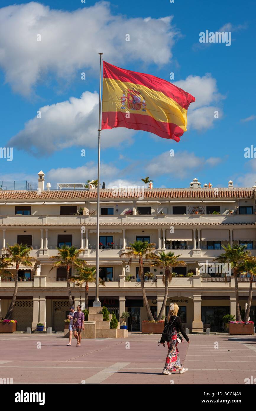 The flag of Spain, Bandera de España Stock Photo - Alamy