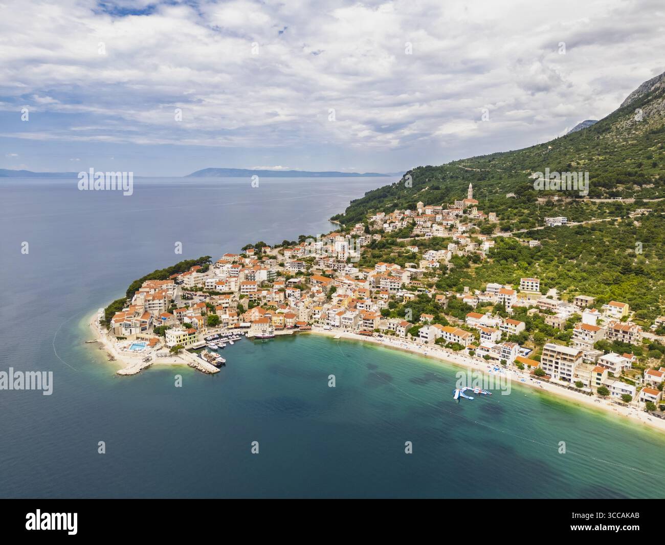 Aerial drone view adriatic hi-res stock photography and images - Alamy