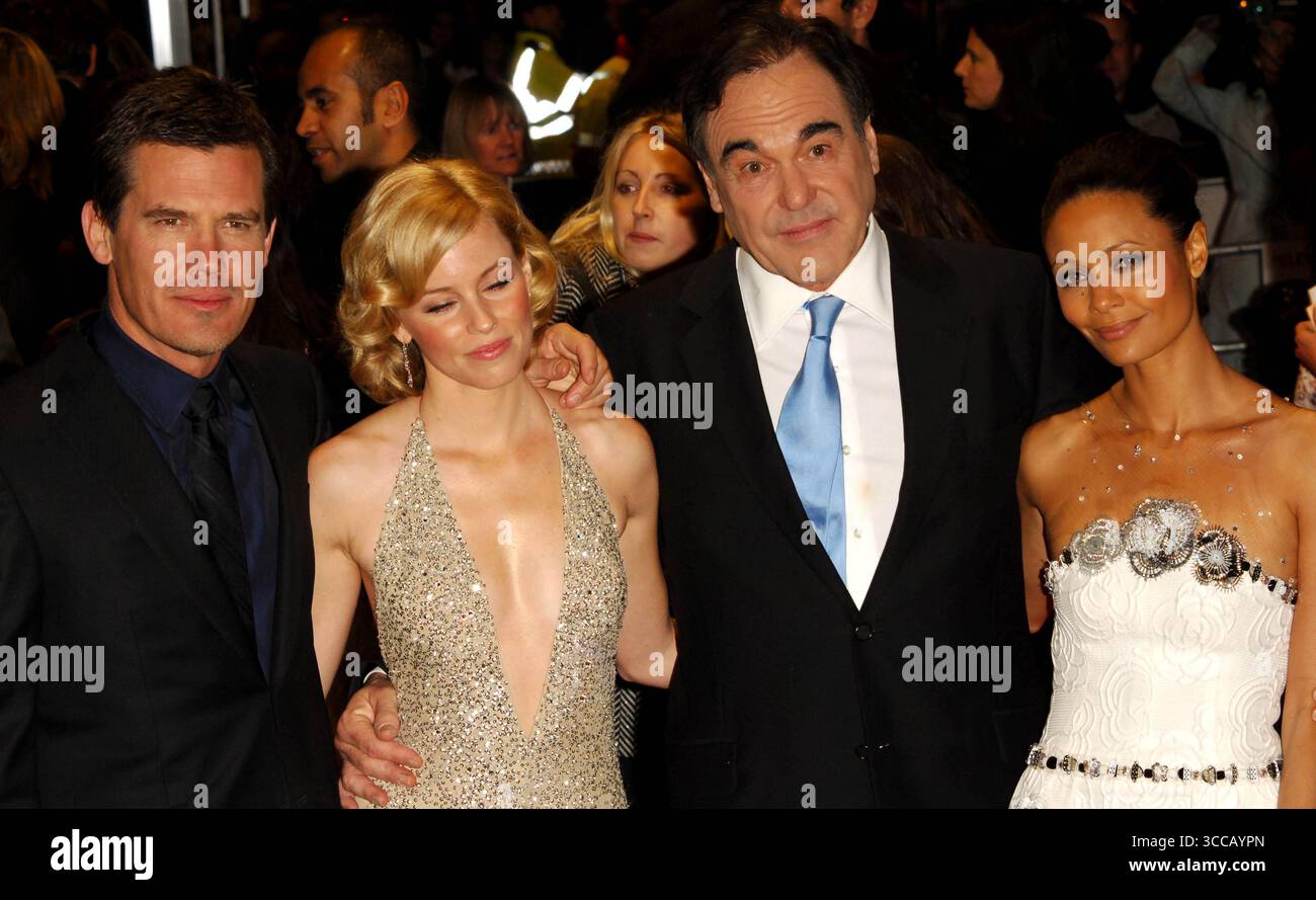 Thandie newton and oliver stone hi-res stock photography and images - Alamy
