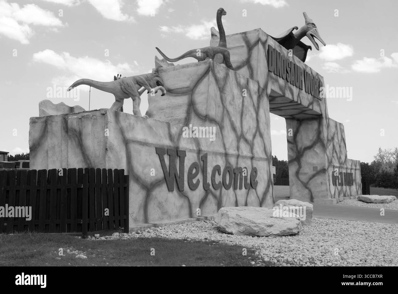 Sign entrance playground in Black and White Stock Photos & Images - Alamy