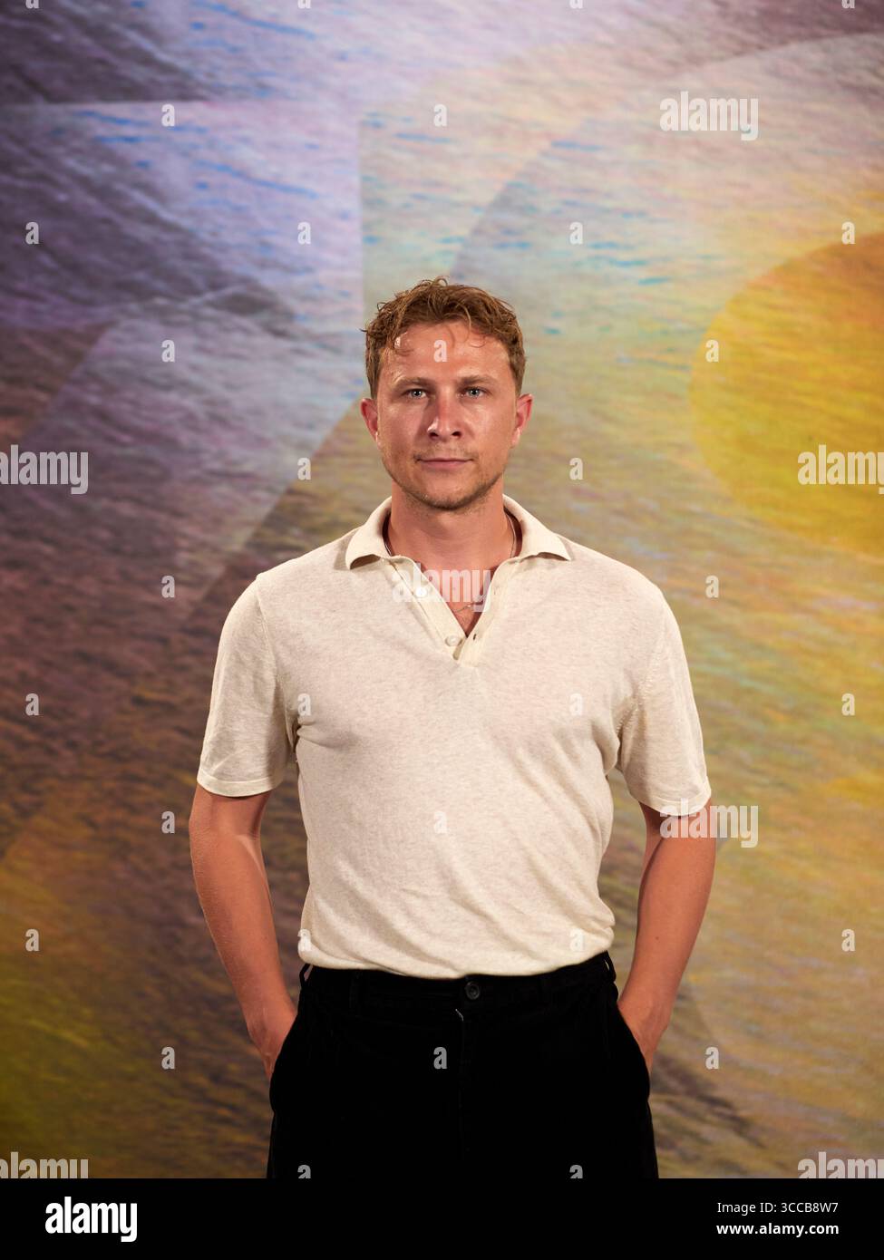 Locarno, Switzerland, 11th Aug, 2025. Max Hubacher attends a photocall ...