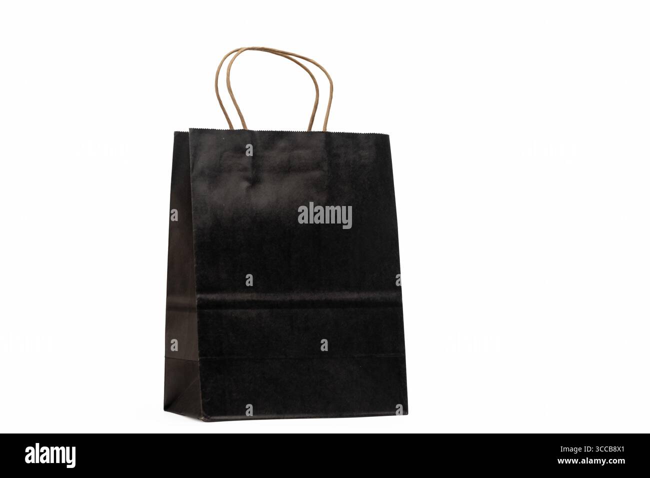 Simple black paper bag Cut Out Stock Images & Pictures - Alamy