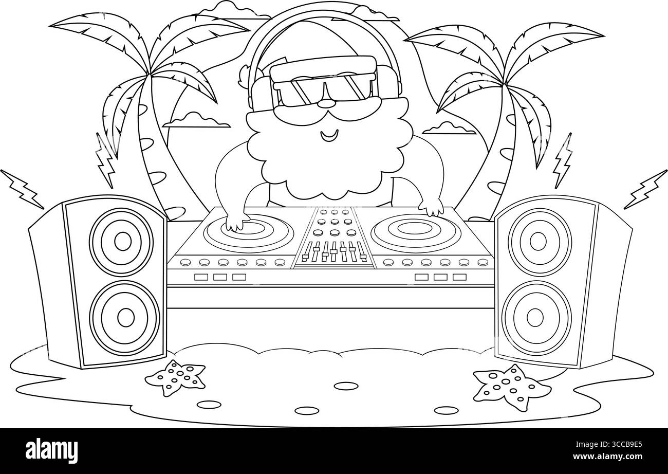 Djing Black and White Stock Photos & Images - Alamy