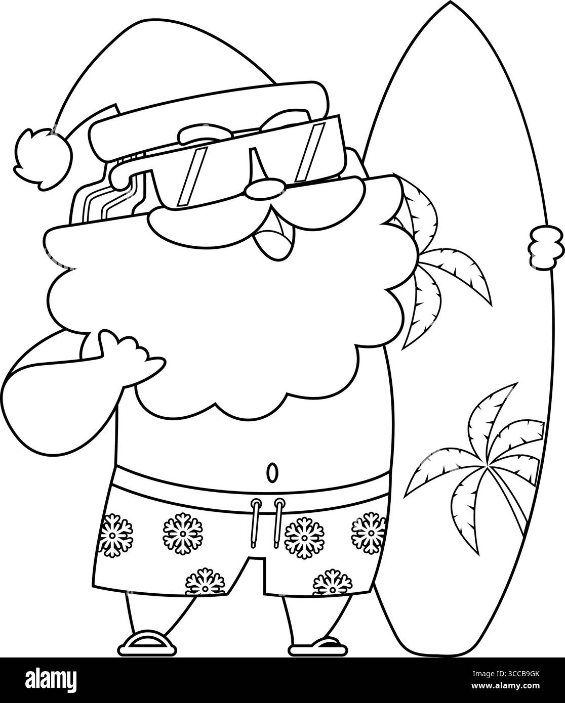 Festive thumbs up Stock Vector Images - Alamy