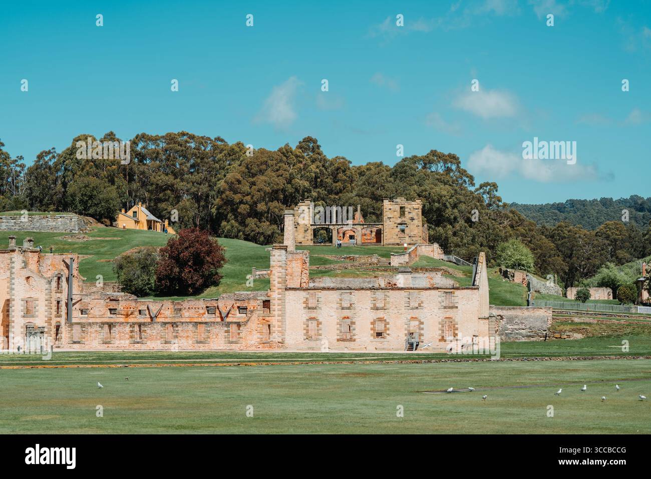 Historic Port Arthur site and vintage architecture in Tasmania ...