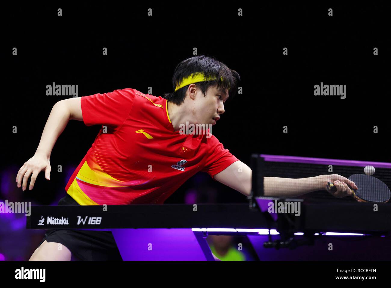 WANG Chuqin (CHN), AUGUST 11, 2025 - Table Tennis : WTT Champions Yokohama 2025 Men's Singles ...