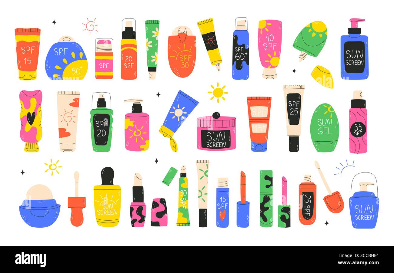 Cream safety Stock Vector Images - Alamy