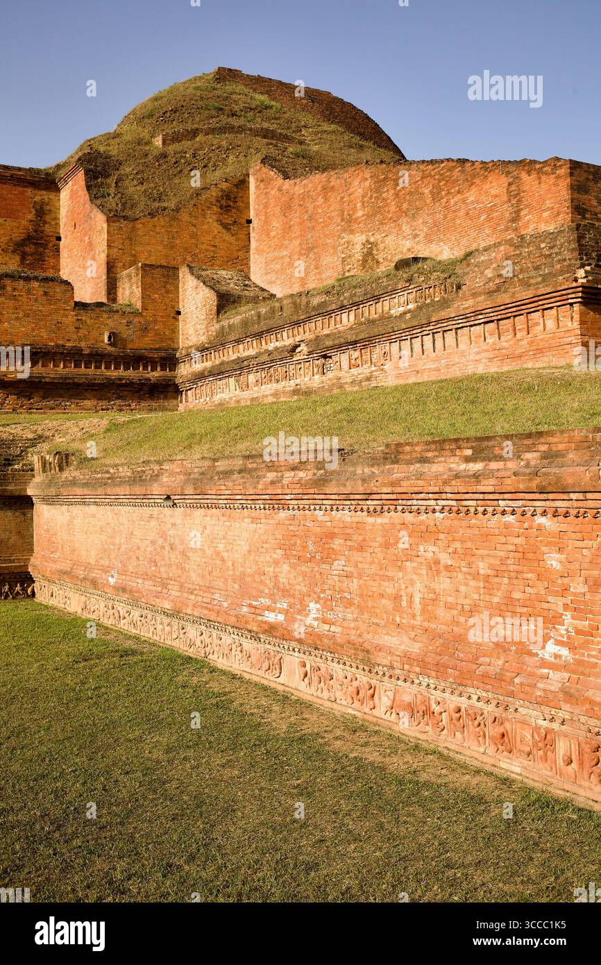 Somapura Mahavihara, a UNESCO World Heritage Site and one of the ...