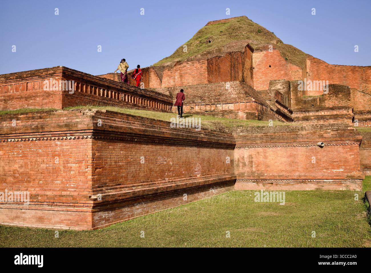 Somapura Mahavihara, a UNESCO World Heritage Site and one of the ...