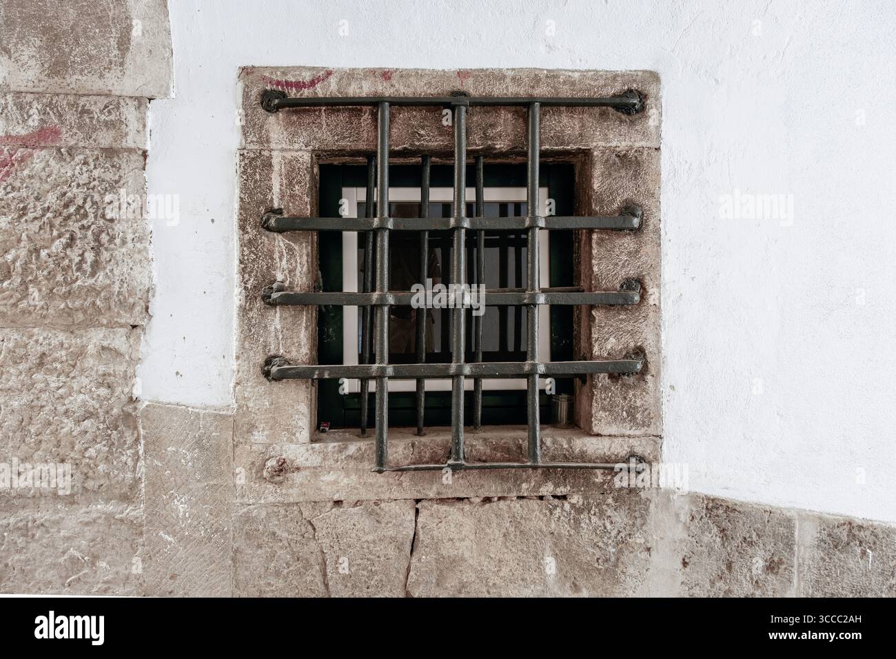 Steel barred window in hi-res stock photography and images - Alamy