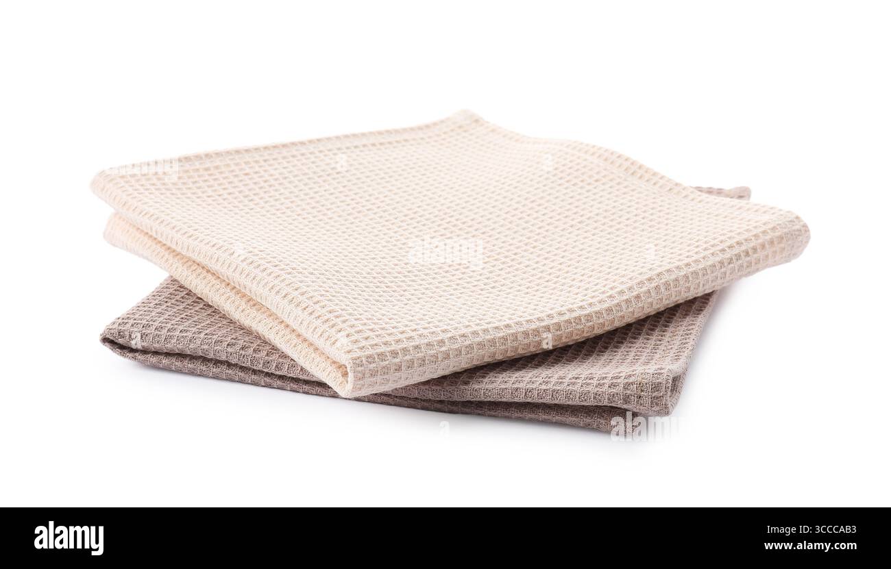 Waffle towels stack clean hi-res stock photography and images - Alamy