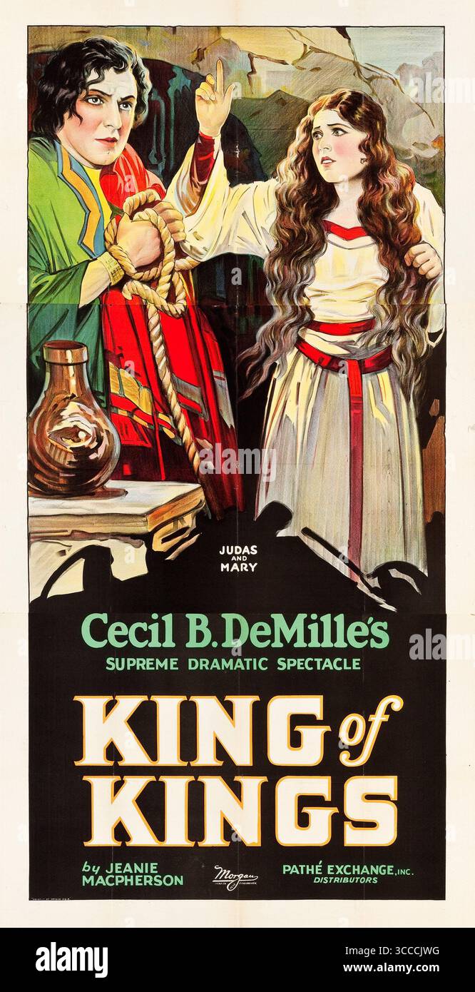 Cecil b demille the king of king hi-res stock photography and images ...