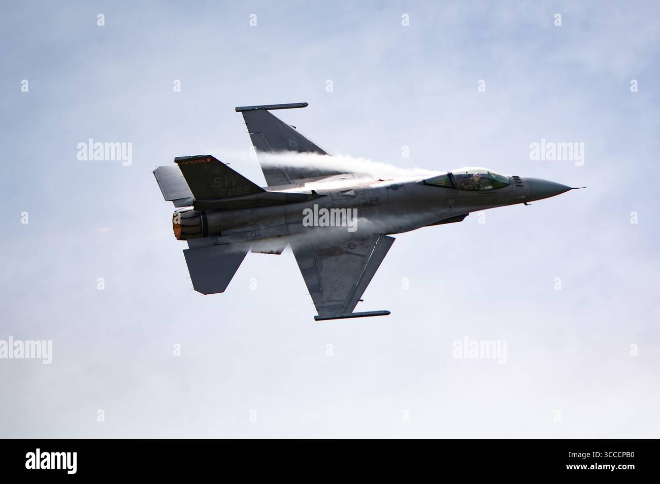 U.S. Air Force Maj. Taylor Hiester, F-16 Viper Demonstration Team ...