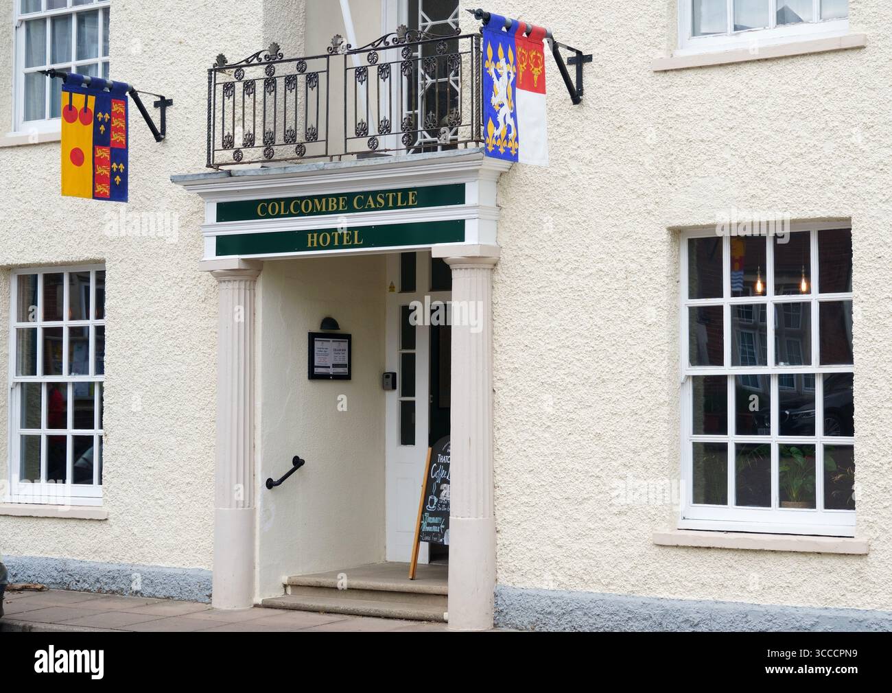 Colcombe Castle Hotel, Colyton, Devon, England, UK Stock Photo - Alamy