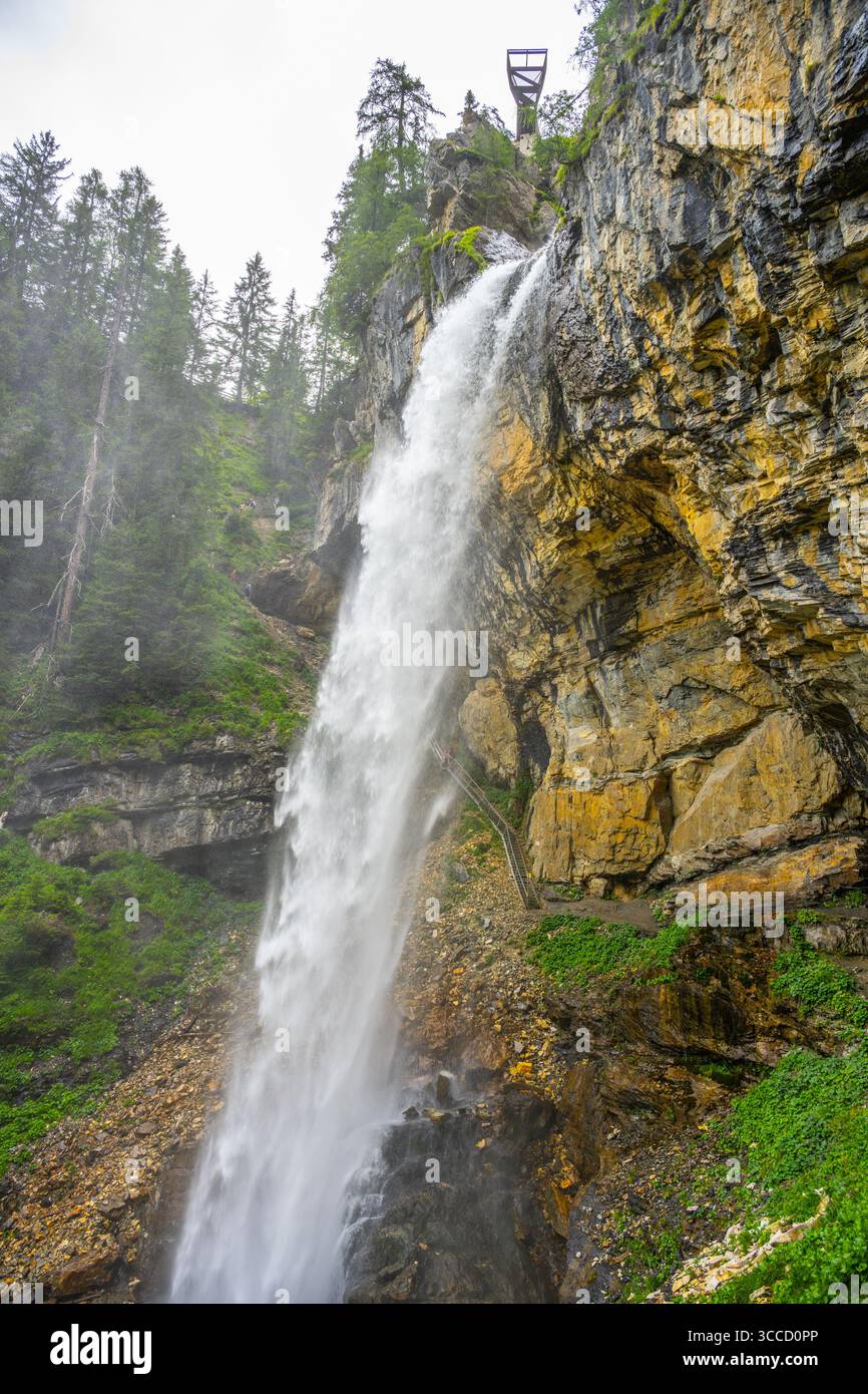 Beautiful view johannes waterfall hi-res stock photography and images ...