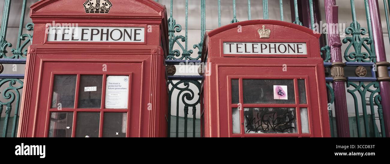 K2 and k6 phone box hi-res stock photography and images - Alamy