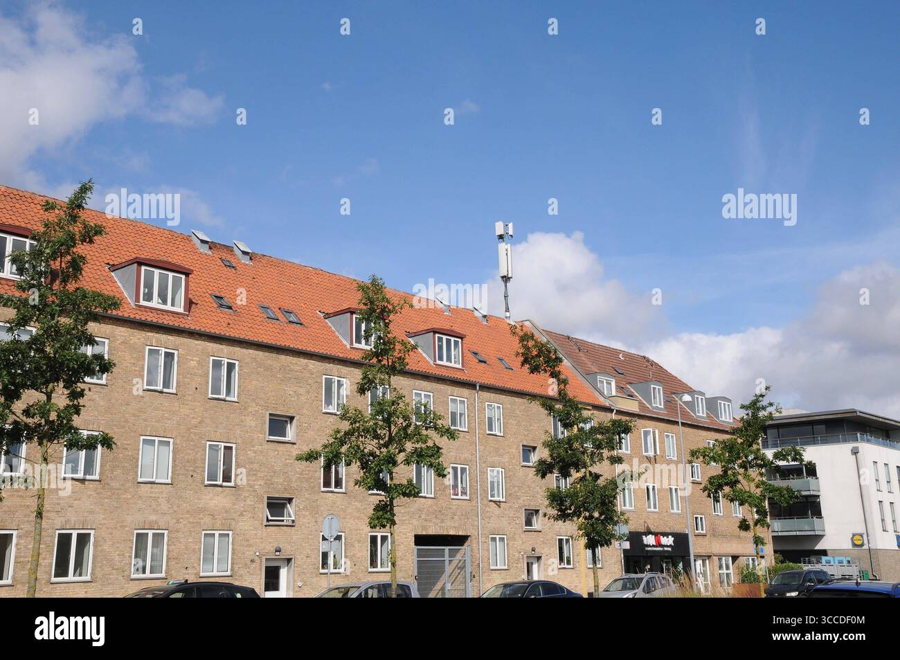 Copenhagen/ DenmarK/11 AUGUST 2025/civil defence siren intalled on roof ...