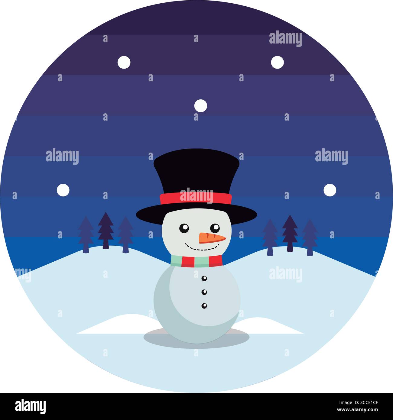 Vector illustration festive top Stock Vector Images - Alamy