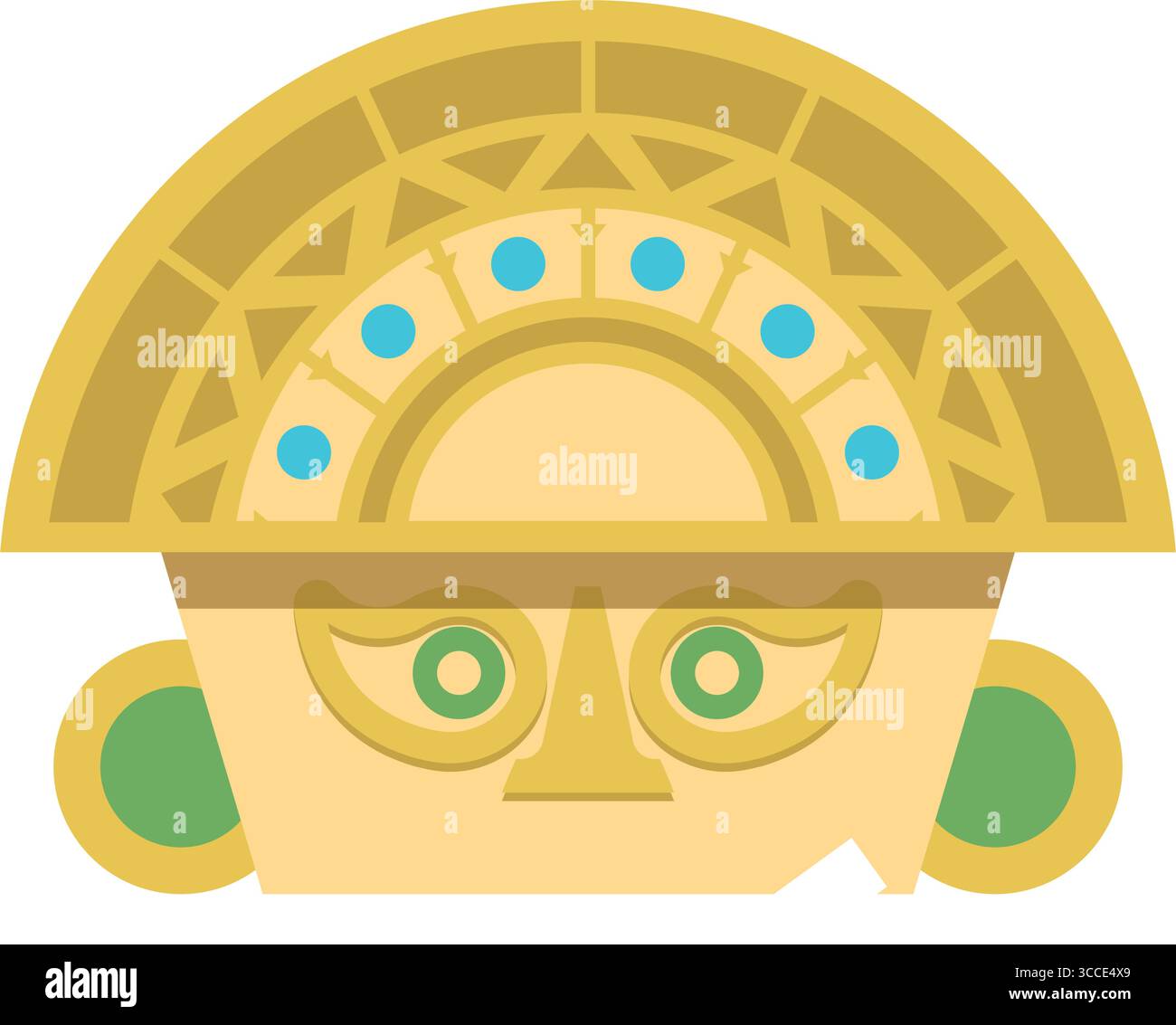 Aztec sacred ritual Cut Out Stock Images & Pictures - Alamy