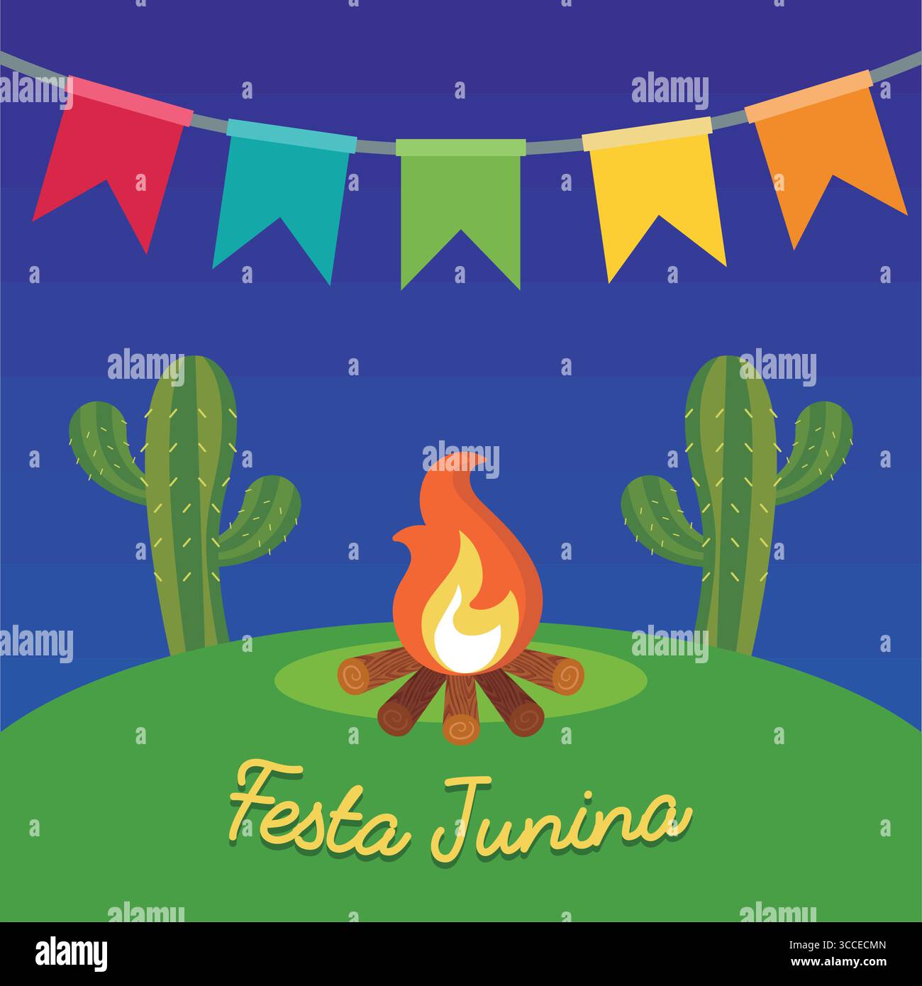 Community festival outdoor Stock Vector Images - Alamy